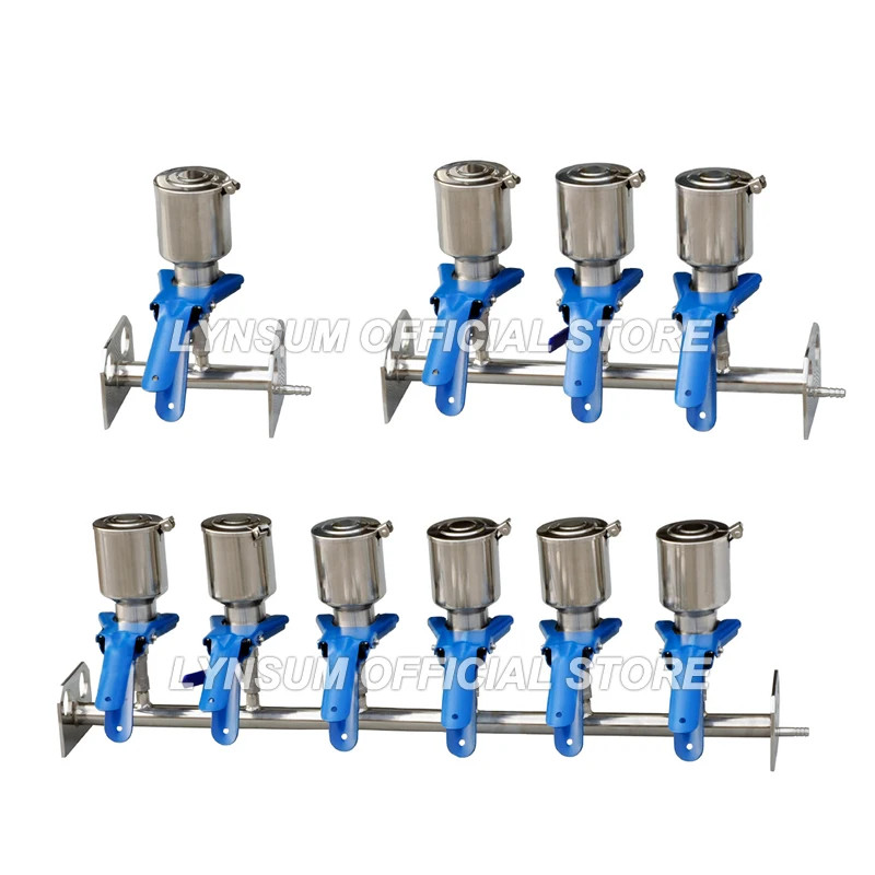 1/3/6 Way Branches Vacuum Filtration Manifolds System Membrane Buchner ...