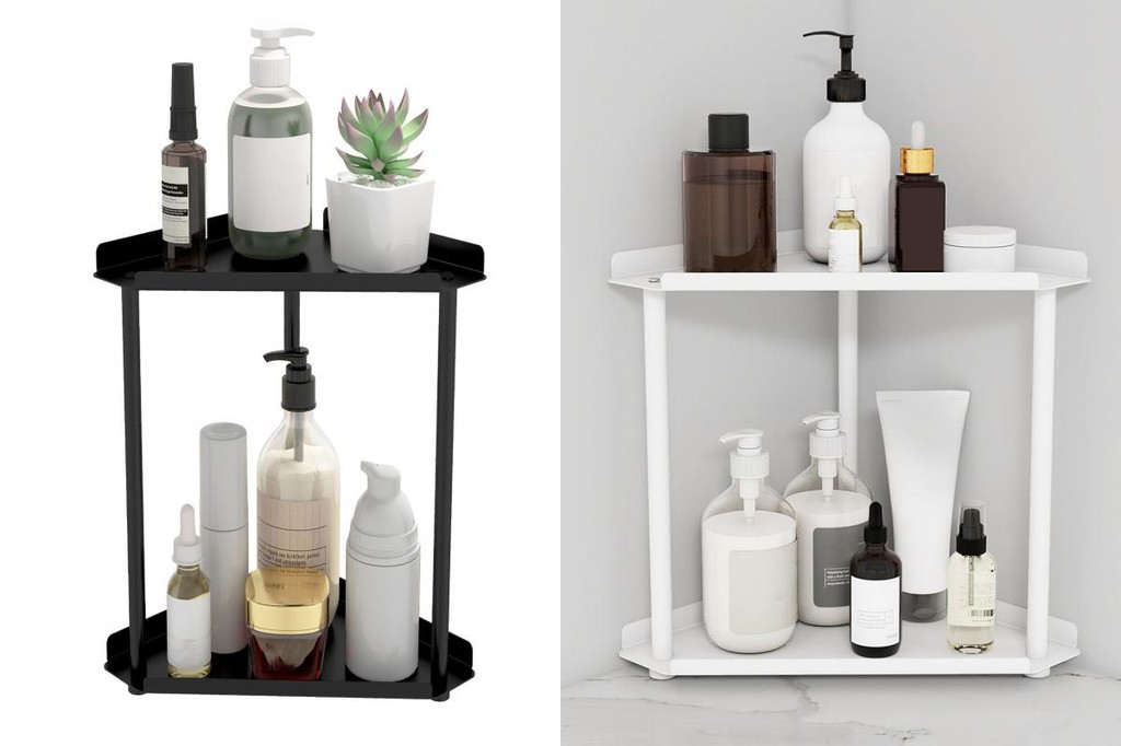 BL- Kitchen Organizer Bathroom Counter Storage Rack Strong Load-bearing ...