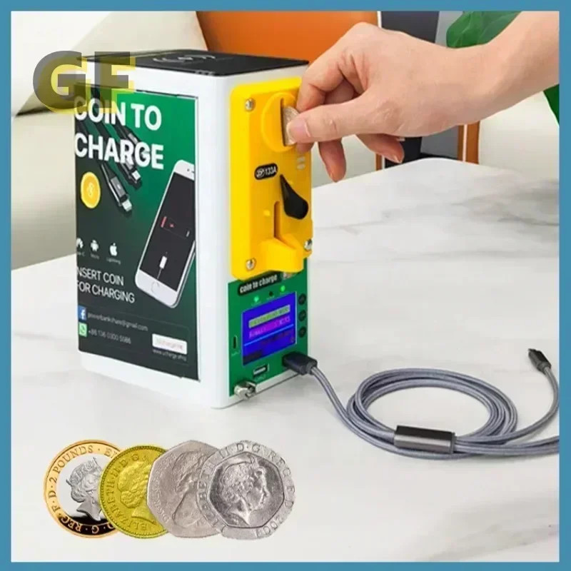 Hot Sell Multiple Cell Phone Charger with Coin Operated Desktop Mobile ...