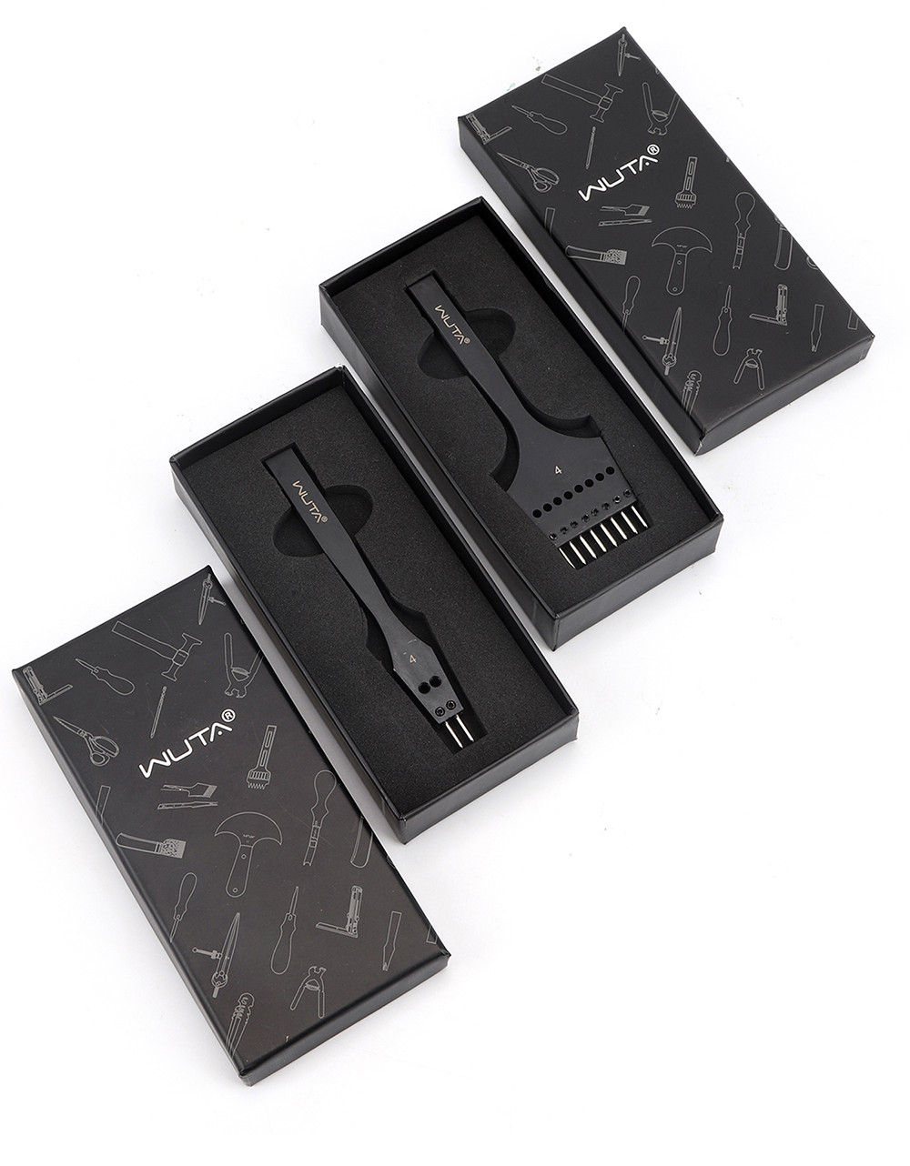 WUTA 3rd Gen Leather Punch Head Replaceable Pricking Iron ...