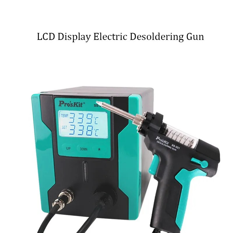 Digital Display Desoldering Station Electric Solder Suction Gun High ...