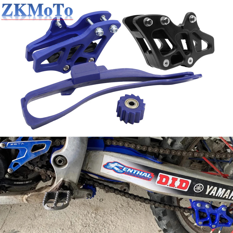 Motorcycle Chain Swingarm Chain Guide Slider Roller For Yamaha YZ250F ...