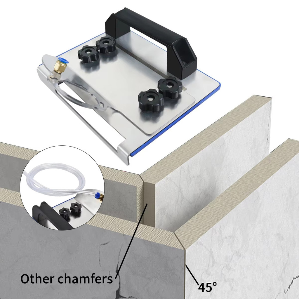 Angle Grinder Stand chamfering tool 45 degrees Chamfer Ceramic Tile ...