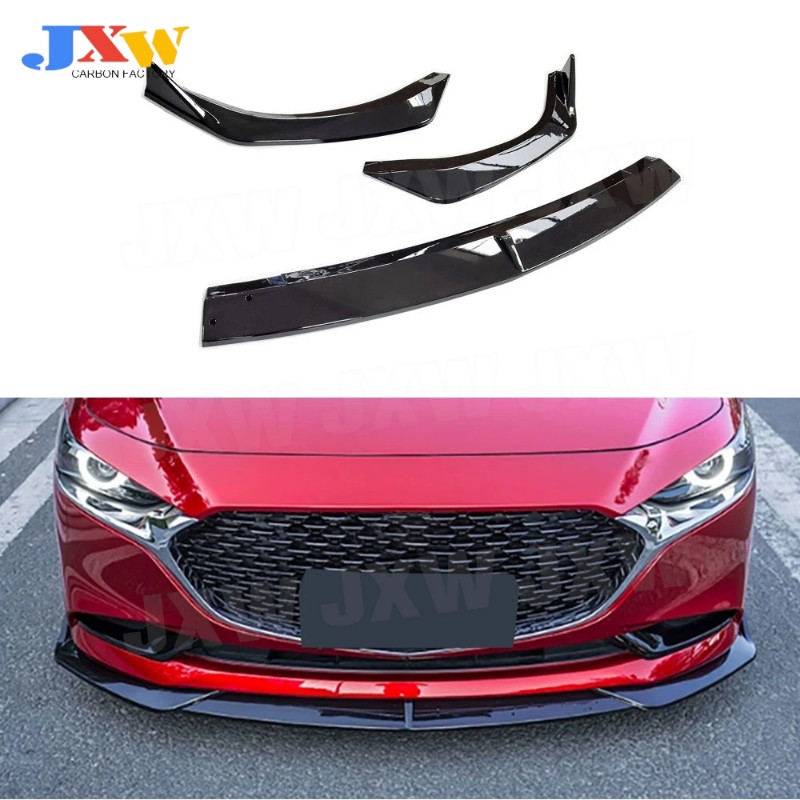 Car Front Bumper Lip Guard Trim Styling Guard Chin Aprons Spoiler ...