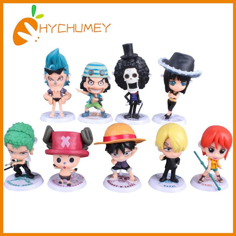 High Quality Pvc One Piece Figure Set Featuring Luffy Chopper Nami And ...