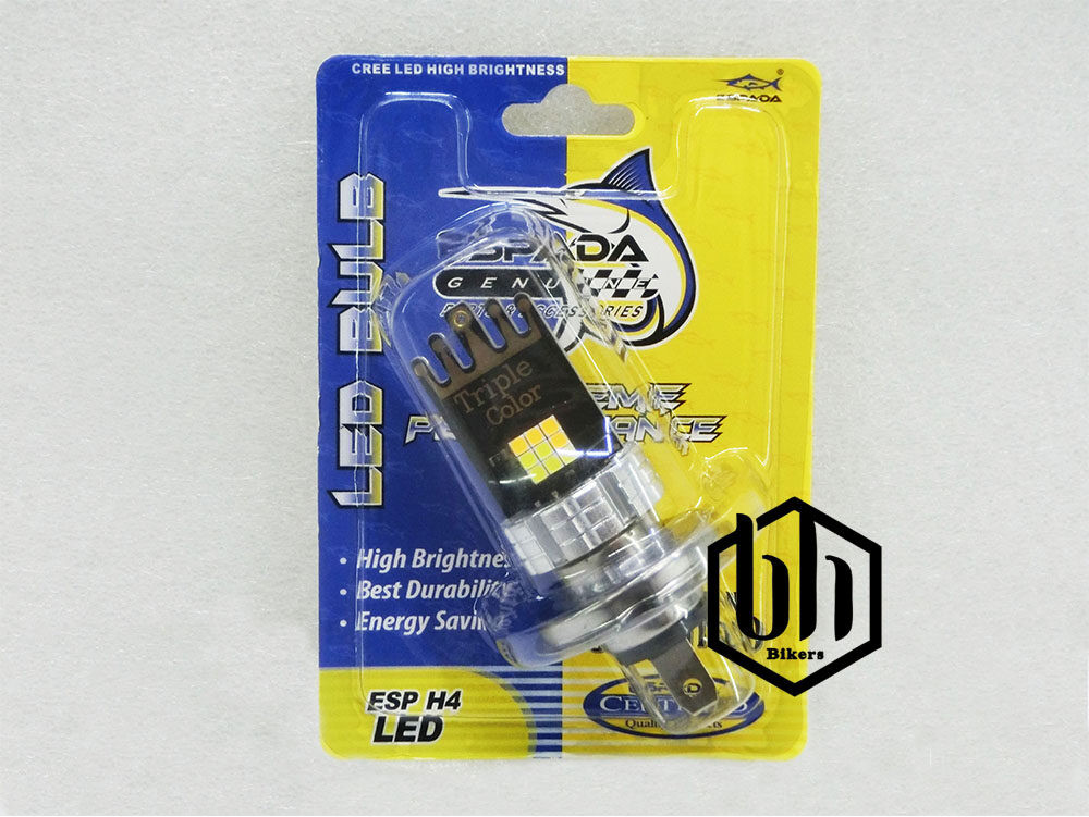 LED BULB 3IN1 TRIPLE COLOUR YAMAHA Y15ZR / LC135 / Y125ZR HONDA RS150 ...