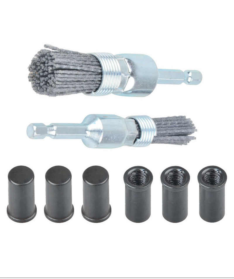 19 Piece Set Of Multi Specification Steel Wire Brushes, Fuel Injector ...