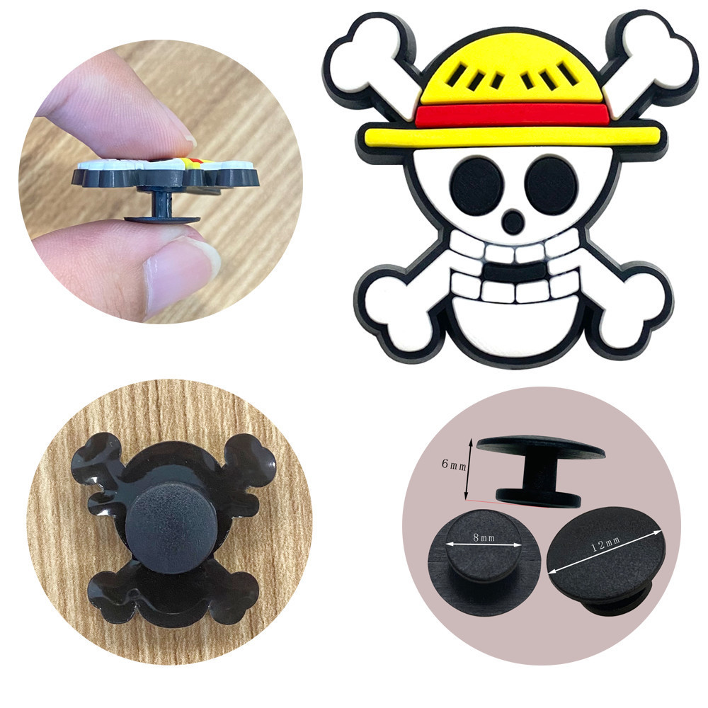 Jibbit PVC Decoration the Cartoon Anime Series Shoe Charms with Pin ...