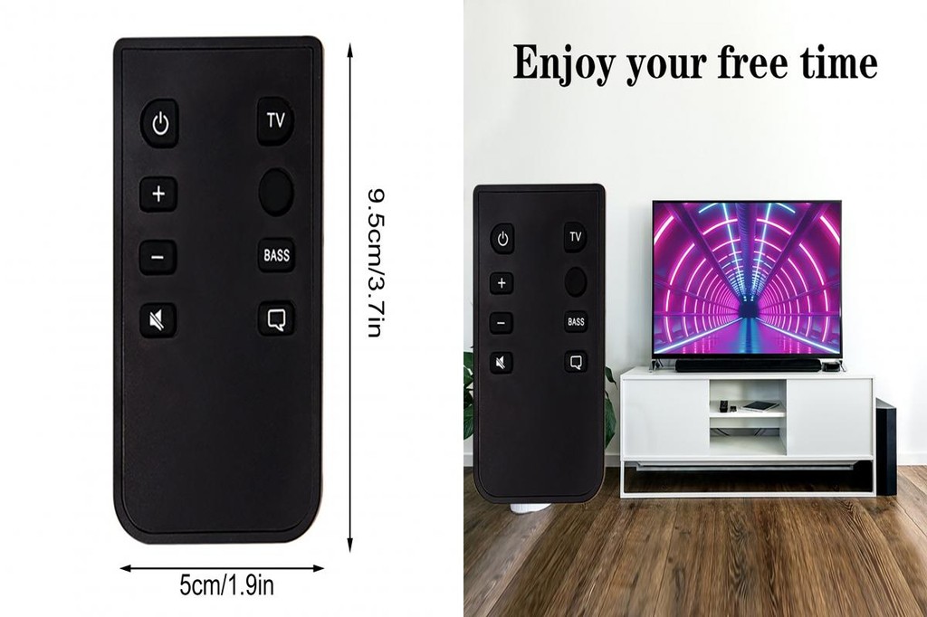 UJM- Tv Remote Replacement Easy Setup Remote Control Universal Soundbar ...