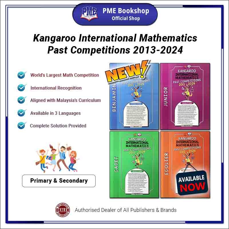【PME Bookshop】 SAP: Kangaroo International Mathematics Past ...
