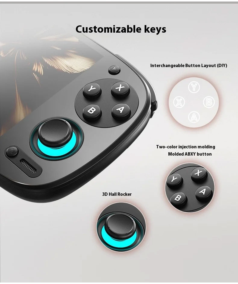 Retroid Pocket 5 SD865 5.5 Inch Oled HD Screen Bluetooth 5.1 Android ...