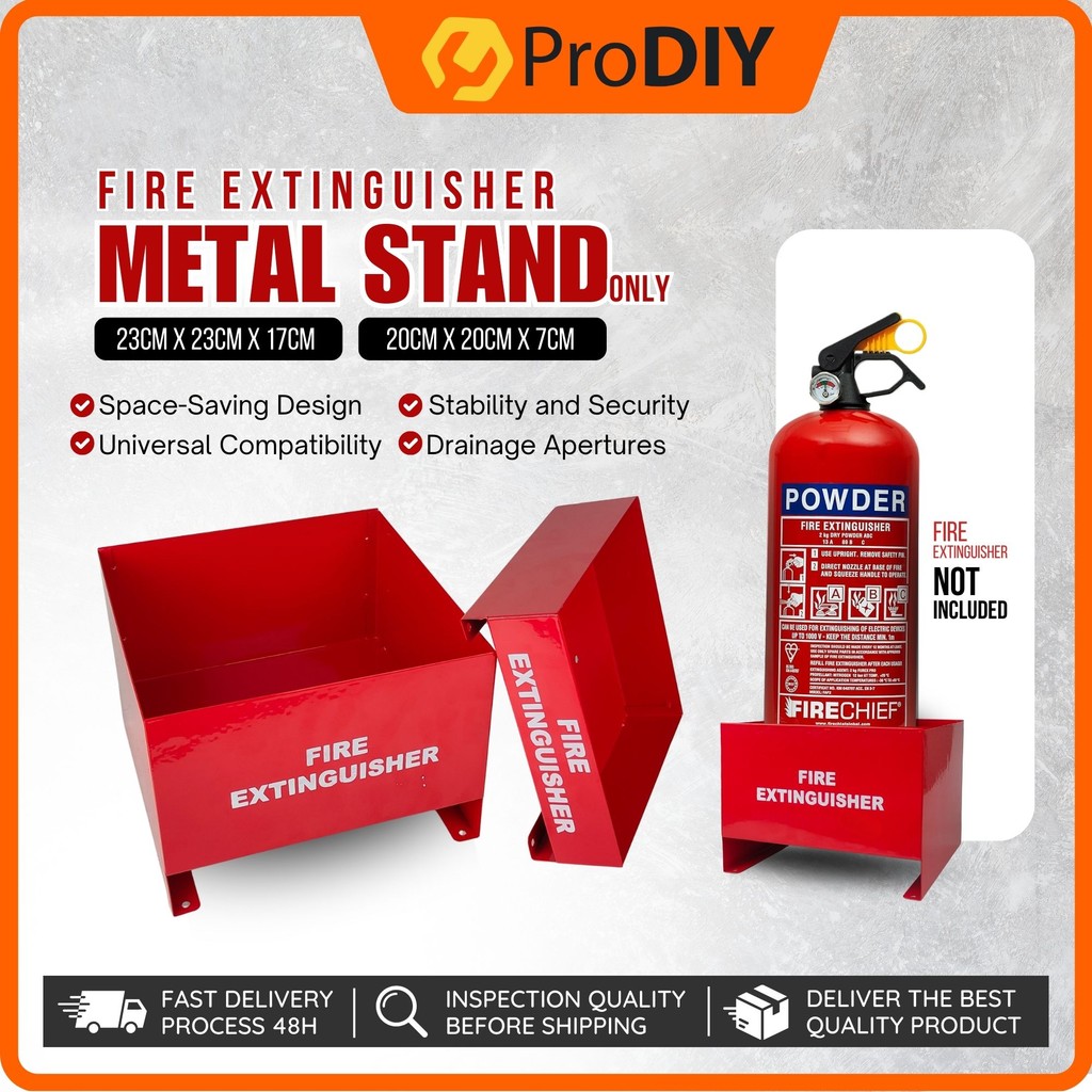Fire Extinguisher Metal Stand Only For All Brand Fire Extinguisher CO2 ...