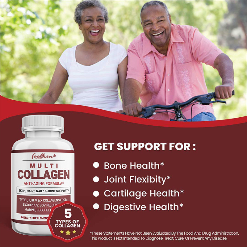 Coolkin's simple and effective multi-collagen peptide powder, a ...