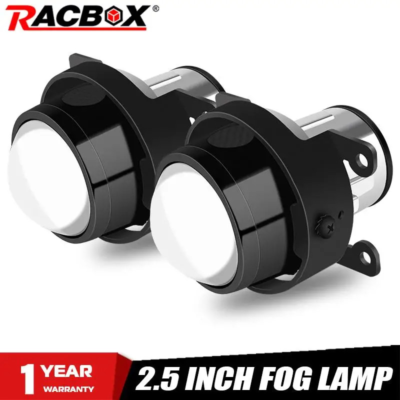 Universal 2.5 inch Fog Light Bi-Xenon Projector Lenses Fog Lamp ...