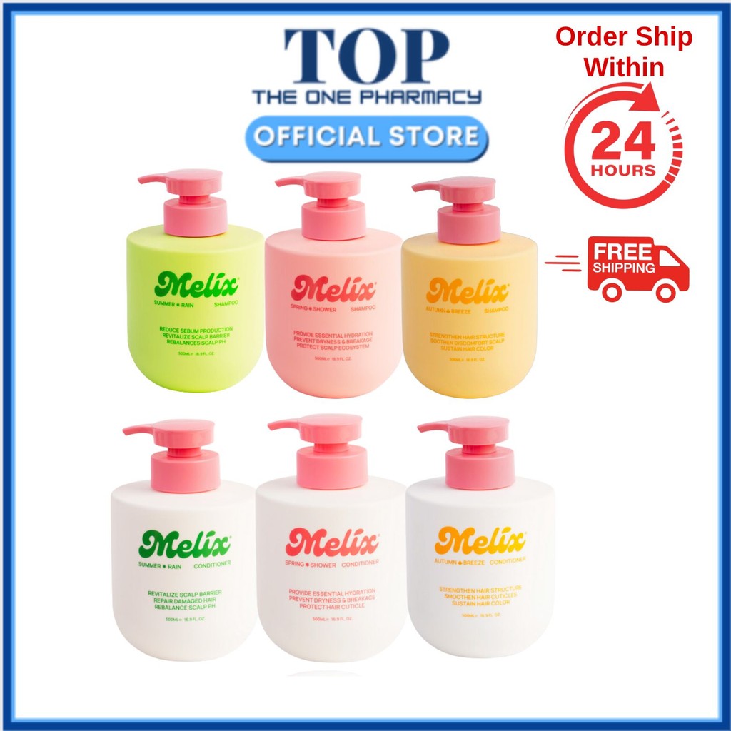 [Twin pack] Melix shampoo/ conditioner - 500ml | Shopee Malaysia