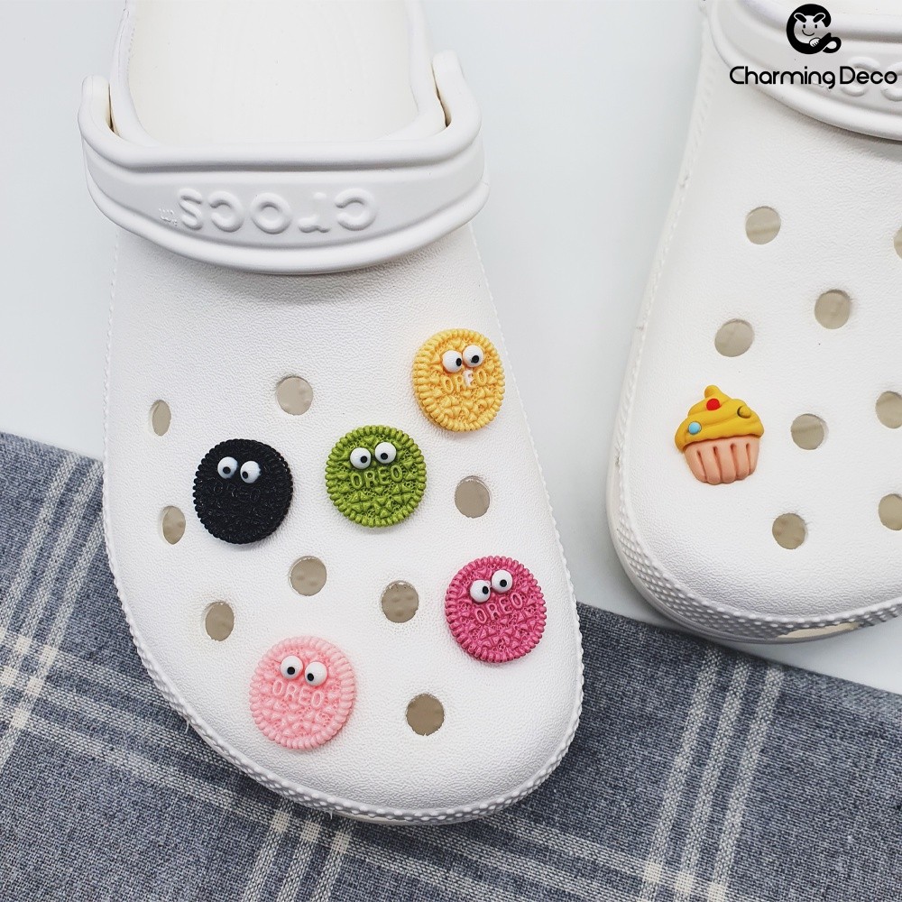 in stock [Charming Deco] Eyed Oreo (Light Pink Oreo / Pink Oreo / Green ...