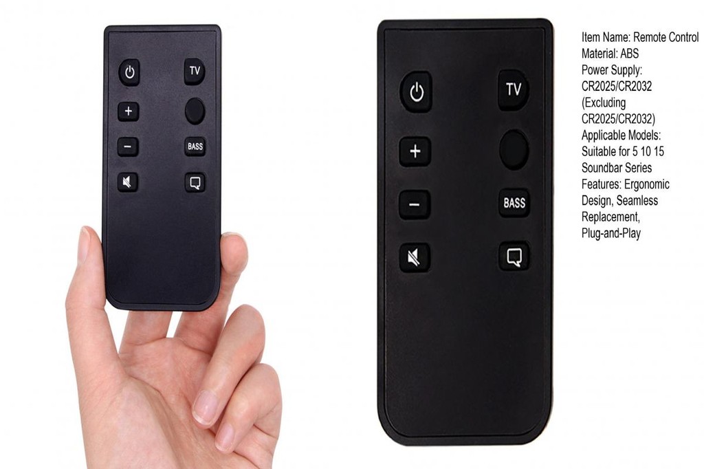UJM- Tv Remote Replacement Easy Setup Remote Control Universal Soundbar ...