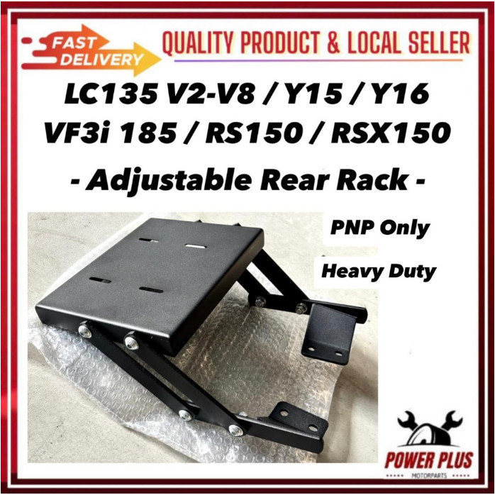 Heavy Duty Adjustable Rear Top Box Mono Rack Monorack Belakang LC135 V2 ...