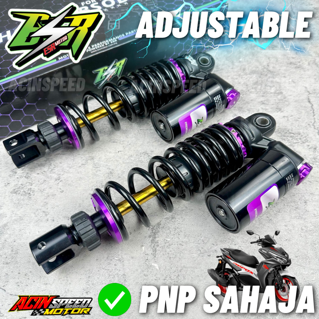 ESR MOTOR ABSORBER NVX155 NMAX 285mm 305mm/ NVX Absorber/ ESR Absorber ...