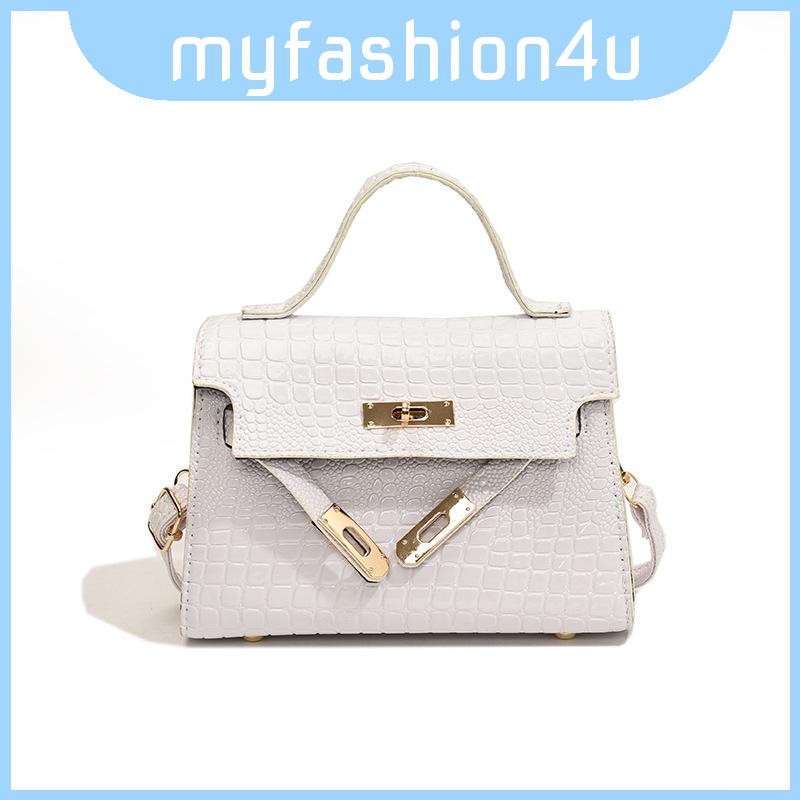 Square Contemporary Small Handbag For Women With Soft Structure And ...