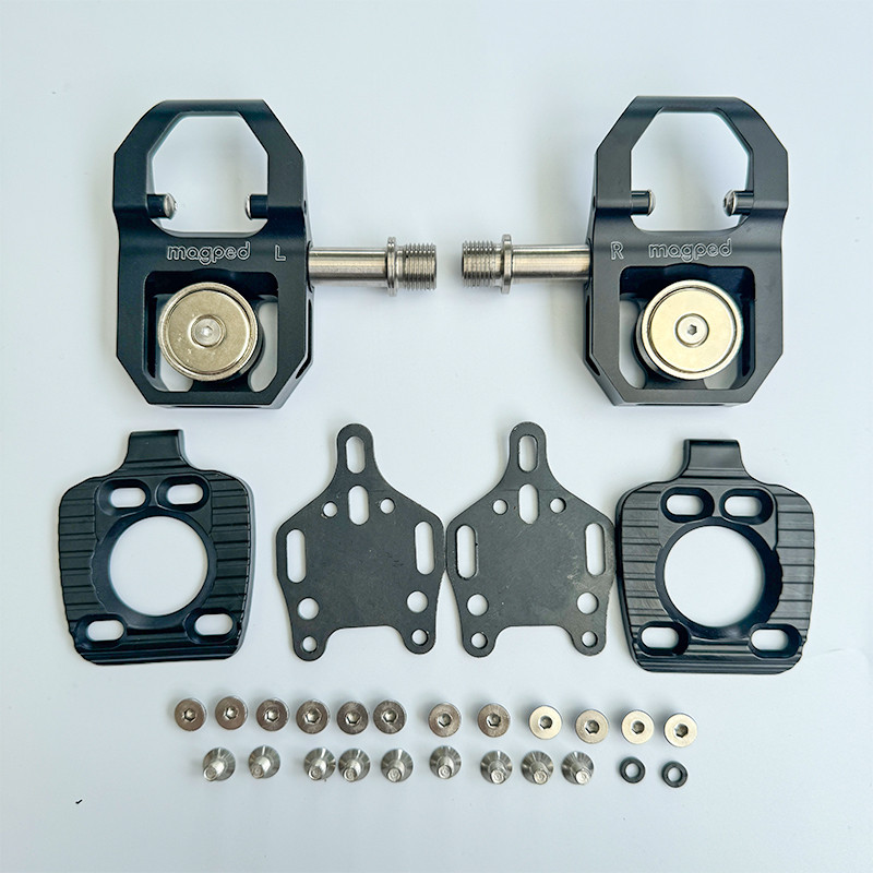 Magped Road 1 Road 2 bicycle pedals Magnetic Pedal 200n Titanium ...
