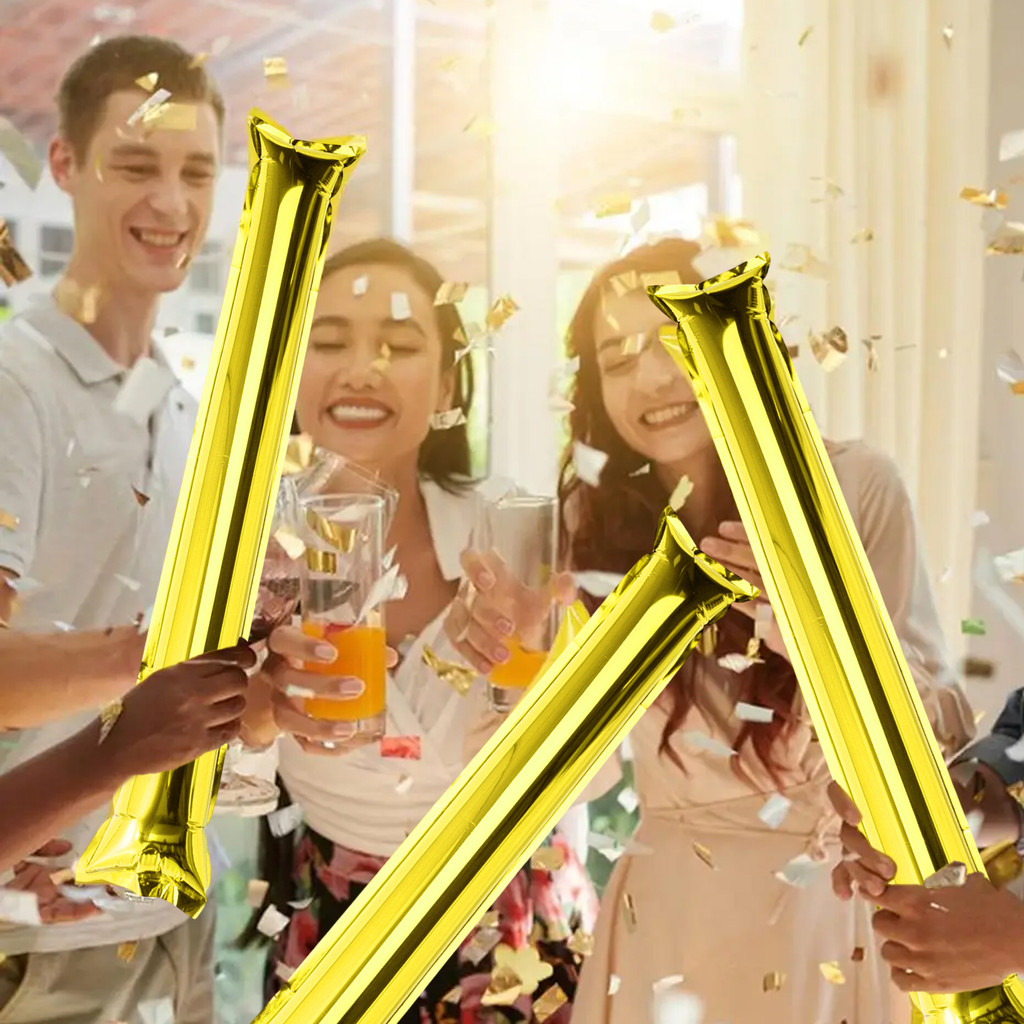 60cm Long Handheld Inflatable Balloon - Aluminum Film Sticks Clapping ...