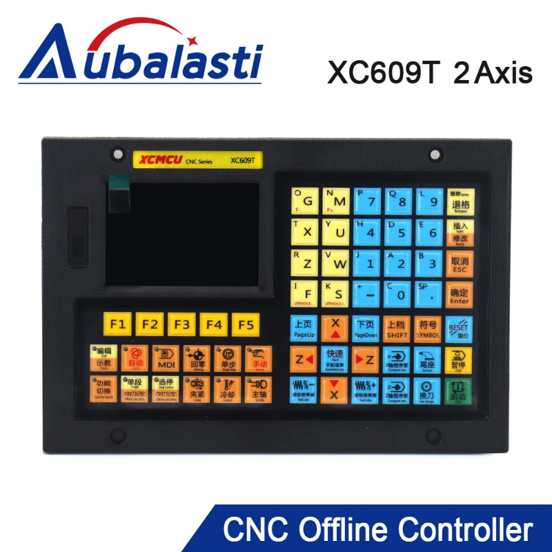 Aubalasti XC609T 2 Axis USB CNC Control System G-code Support Outer,Circle End Face, Slot,Taper ...