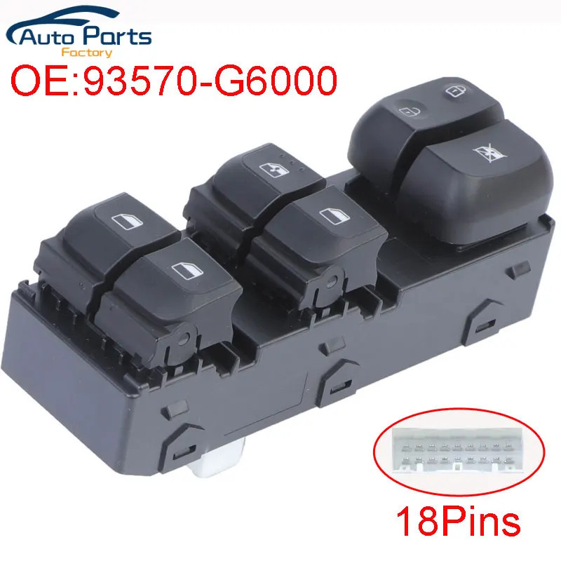 New Power Master Window Switch For Kia Picanto 93570-G6000 93570G6000 | Shopee Malaysia