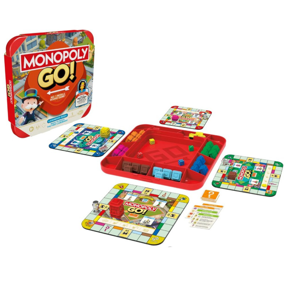Monopoly GO Race To Build The First Landmark Board Game By Hasbro ...