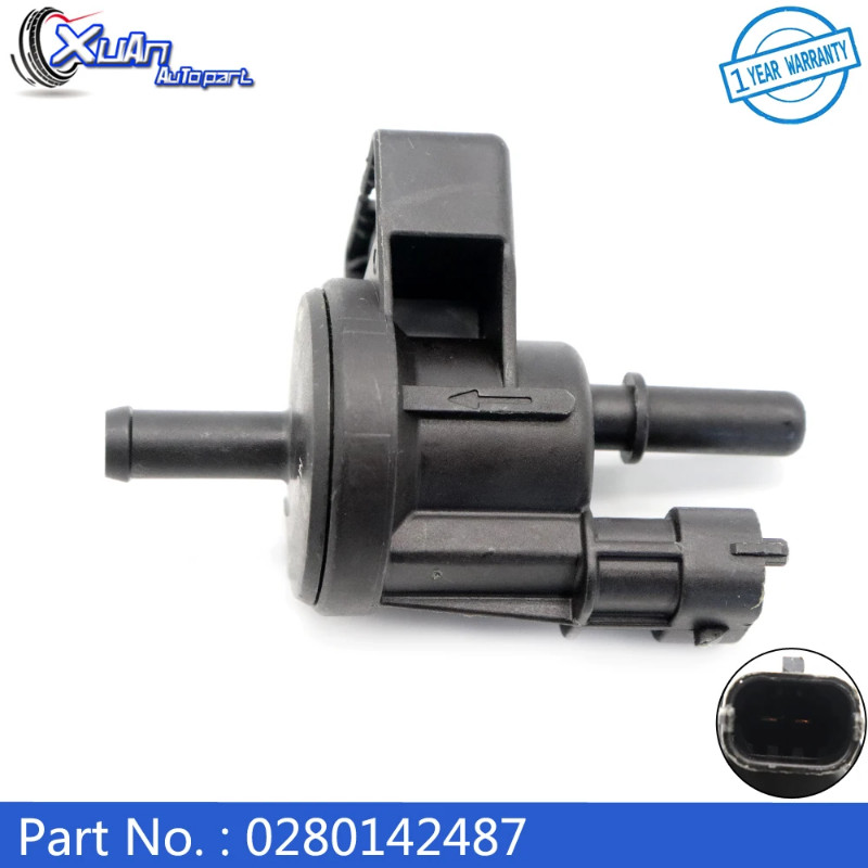 XUAN Fuel Petrol Evaporation Control Purge Solenoid Valve 0280142487 ...