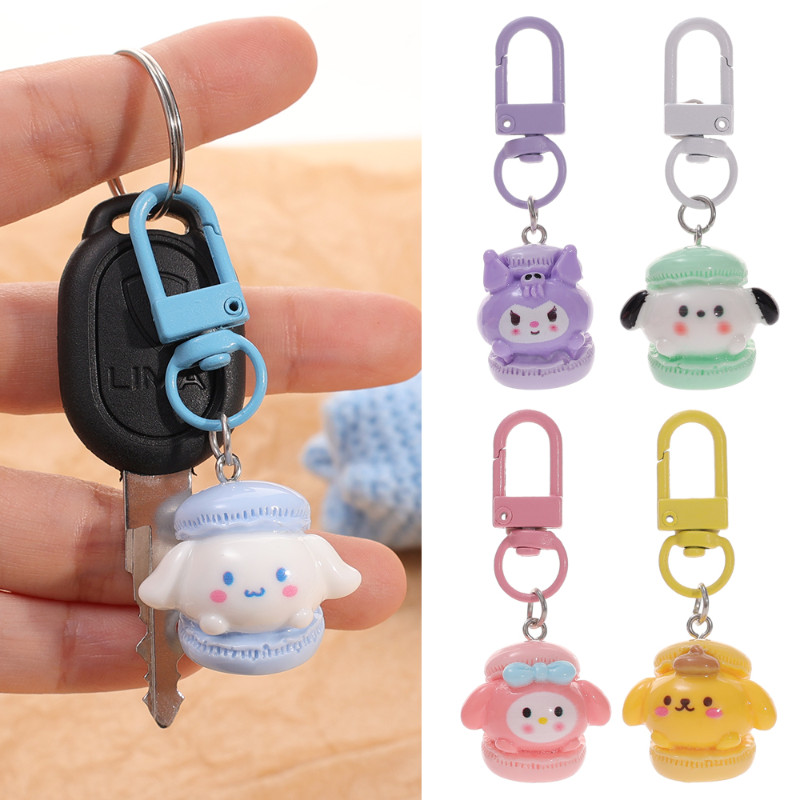 Cartoon Sanrio New Year Keychain - Kuromi HelloKitty Melody Key Chain ...
