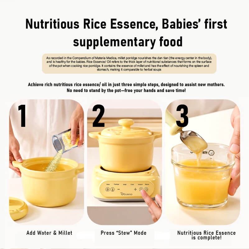 Bueno Multicook Pot | Electric Baby Food Cooker | Shopee Malaysia