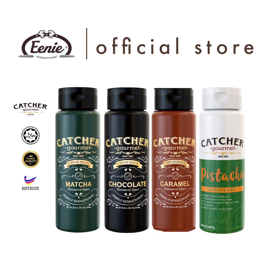 CATCHER GOURMET FLAVOURED SAUCE | MATCHA | CHOCOLATE | CARAMEL ...