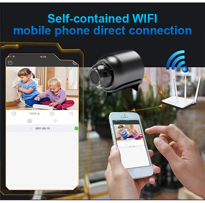 100% Original 【360° Full-HD Surveillance】Popular Home Cat-Eye Camera/智能 ...