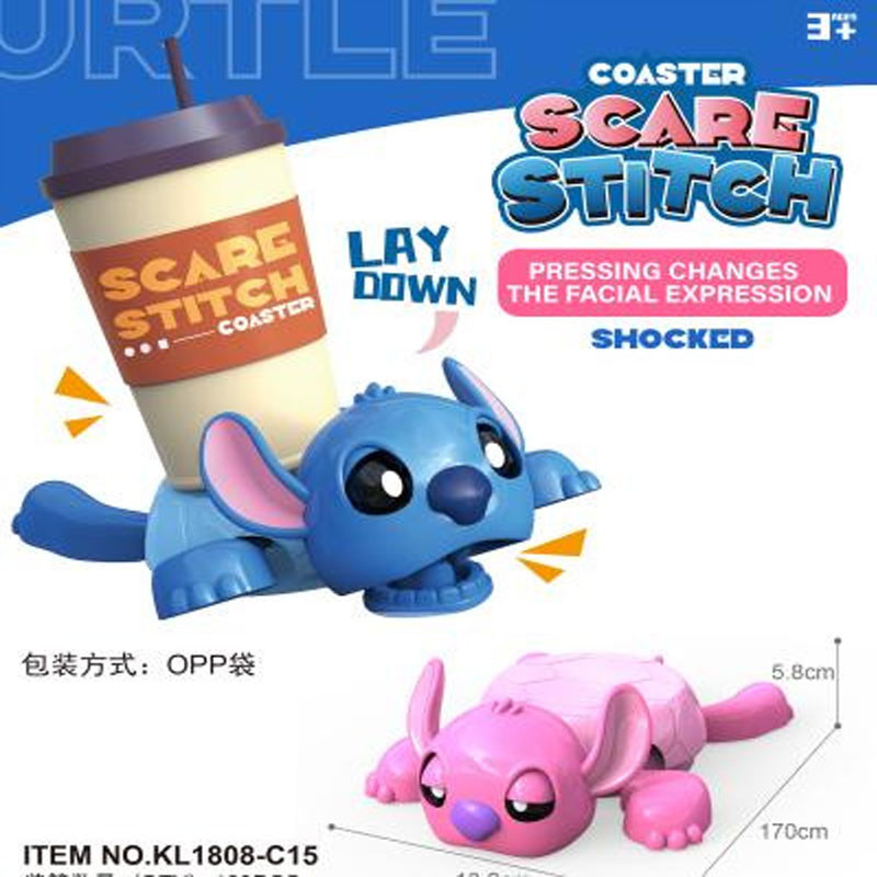 （🔥MY stock🔥）2 IN 1 Funny Stilt Mobile Stand 3D Printed Coaster Plastic ...