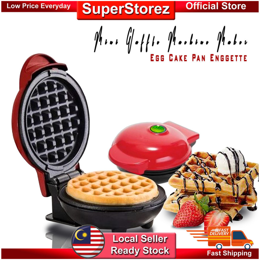 Superstorez Electric Waffles Maker Breakfast Waffle Machine Egg Cake ...
