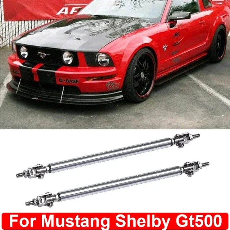 Universal Front Rear Bumper Lip Splitter Spoiler Strut Rod Tie Support ...