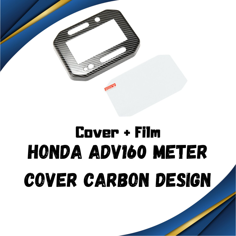 Honda ADV160 Meter Cover Carbon Design | Shopee Malaysia