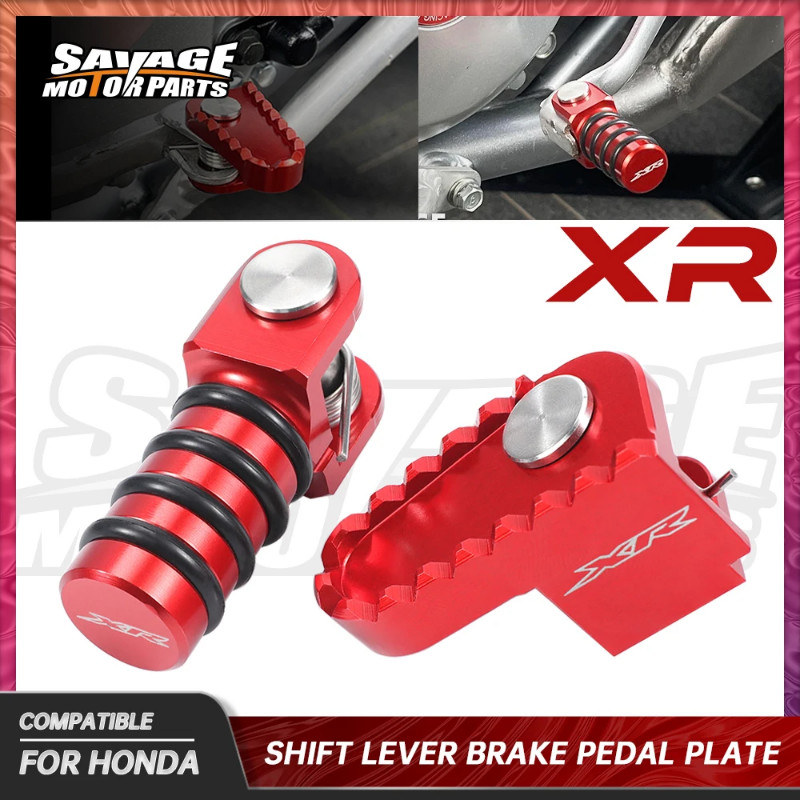 Shift Lever Toe Peg Tips Brake Pedal Step Plate For HONDA XR400R XR ...