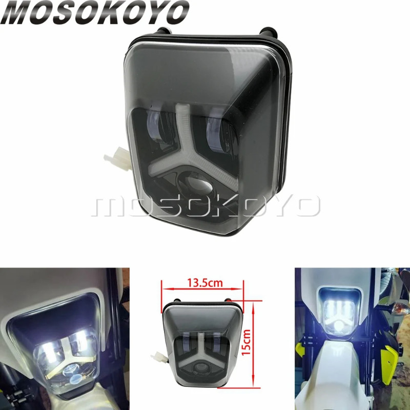 For 250i/300i Supermoto LED Headlight Day Running Light DRL FE 250/350 ...