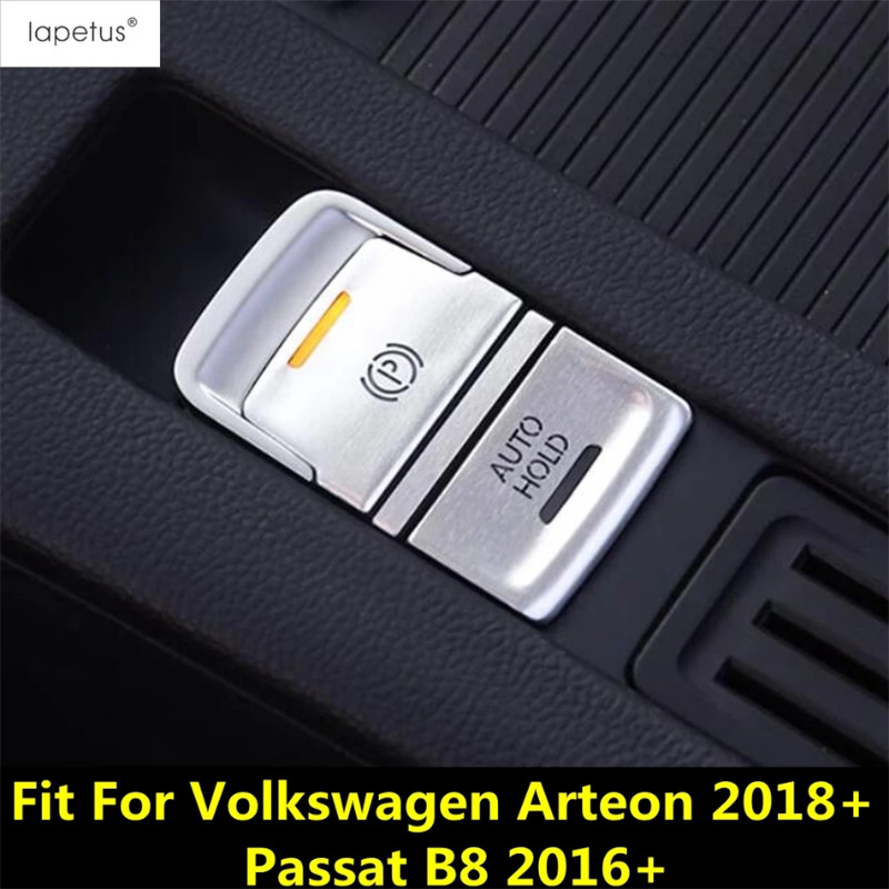 Electronic Handbrake Parking Auto P Button Sequin Cover Accessories For ...