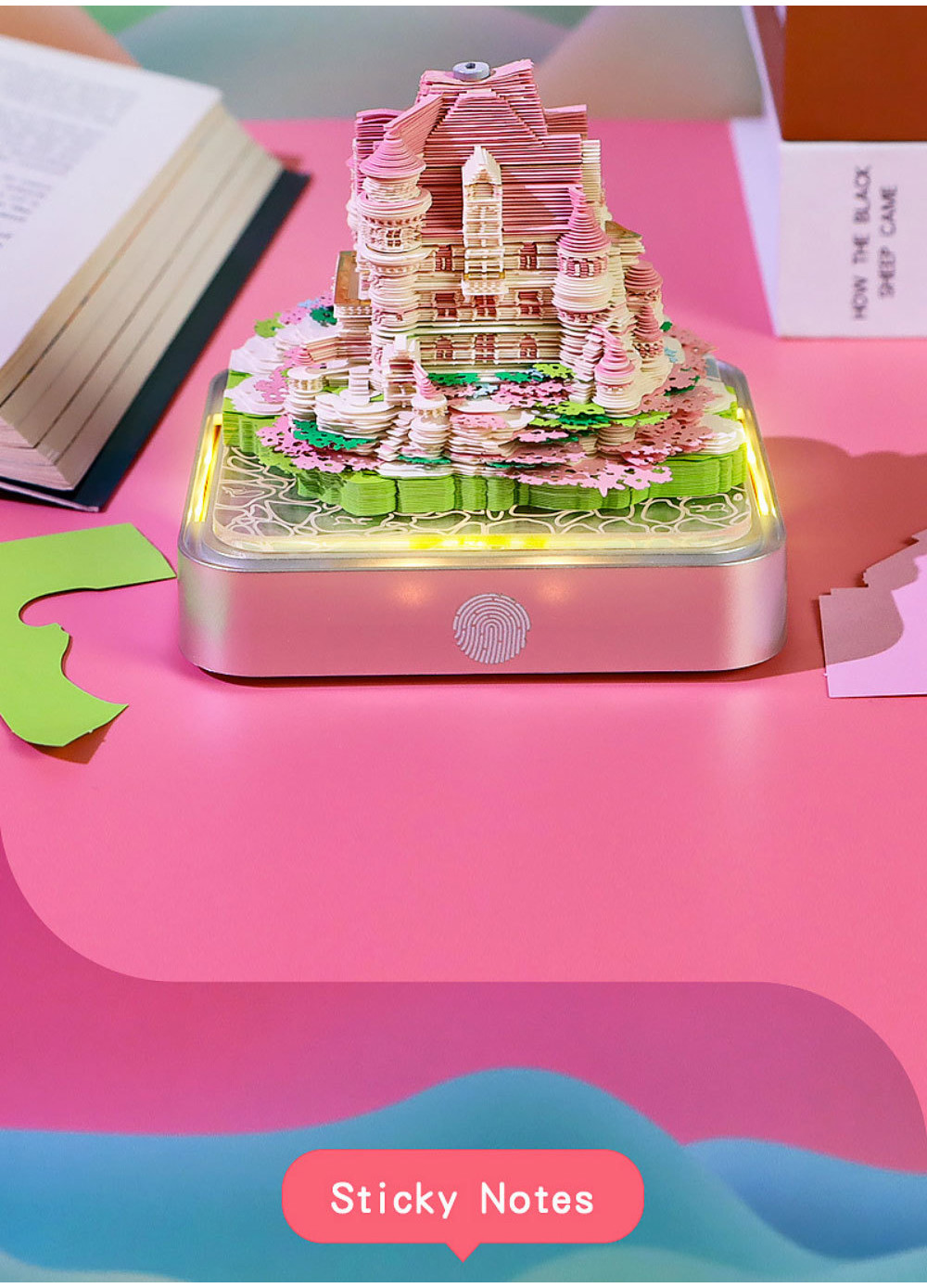 Taiwan Style Paper Carving Calendar Three-Dimensional Note 2025 Hand ...