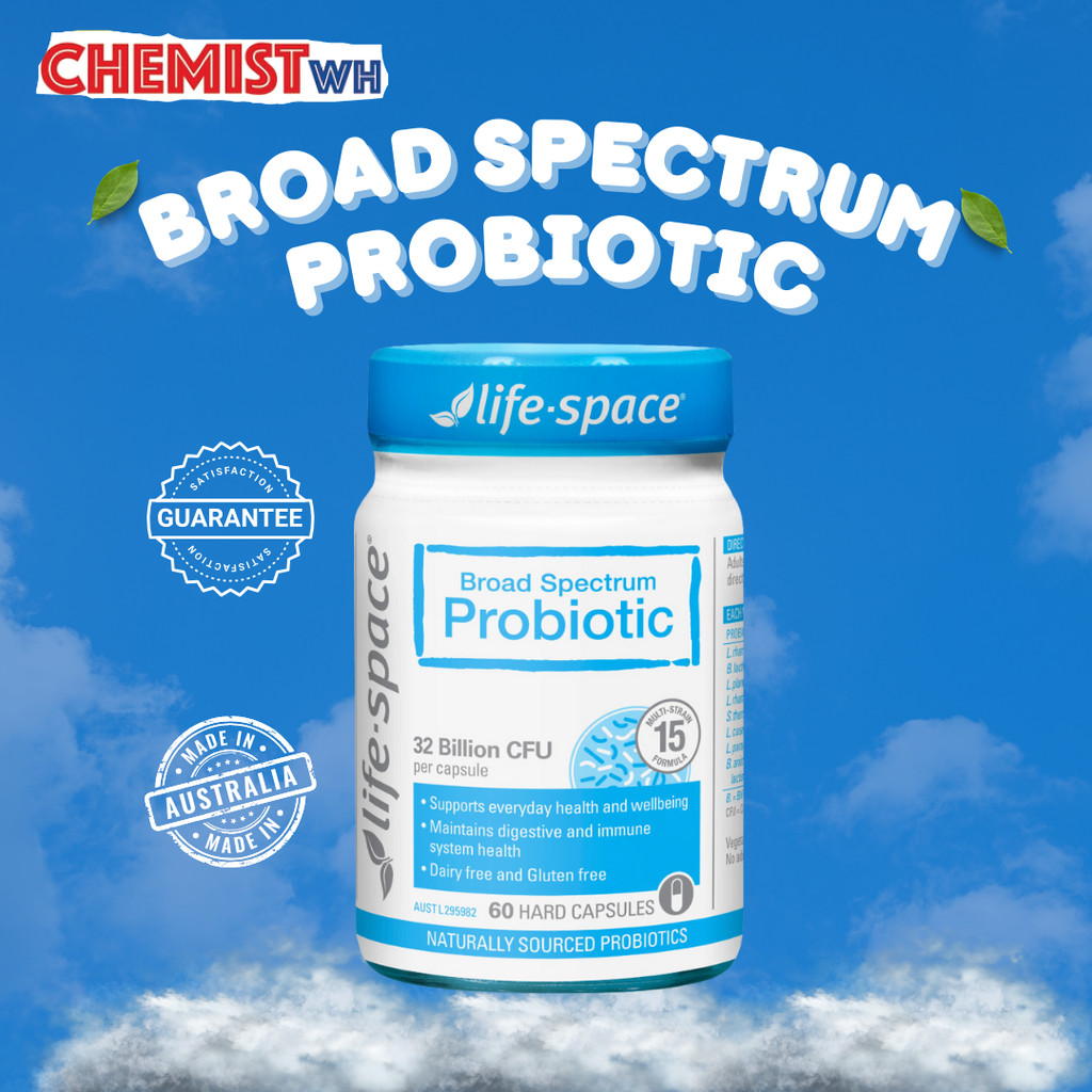 LIFESPACE Probiotic Broad Spectrum (60 capsules) | Shopee Malaysia