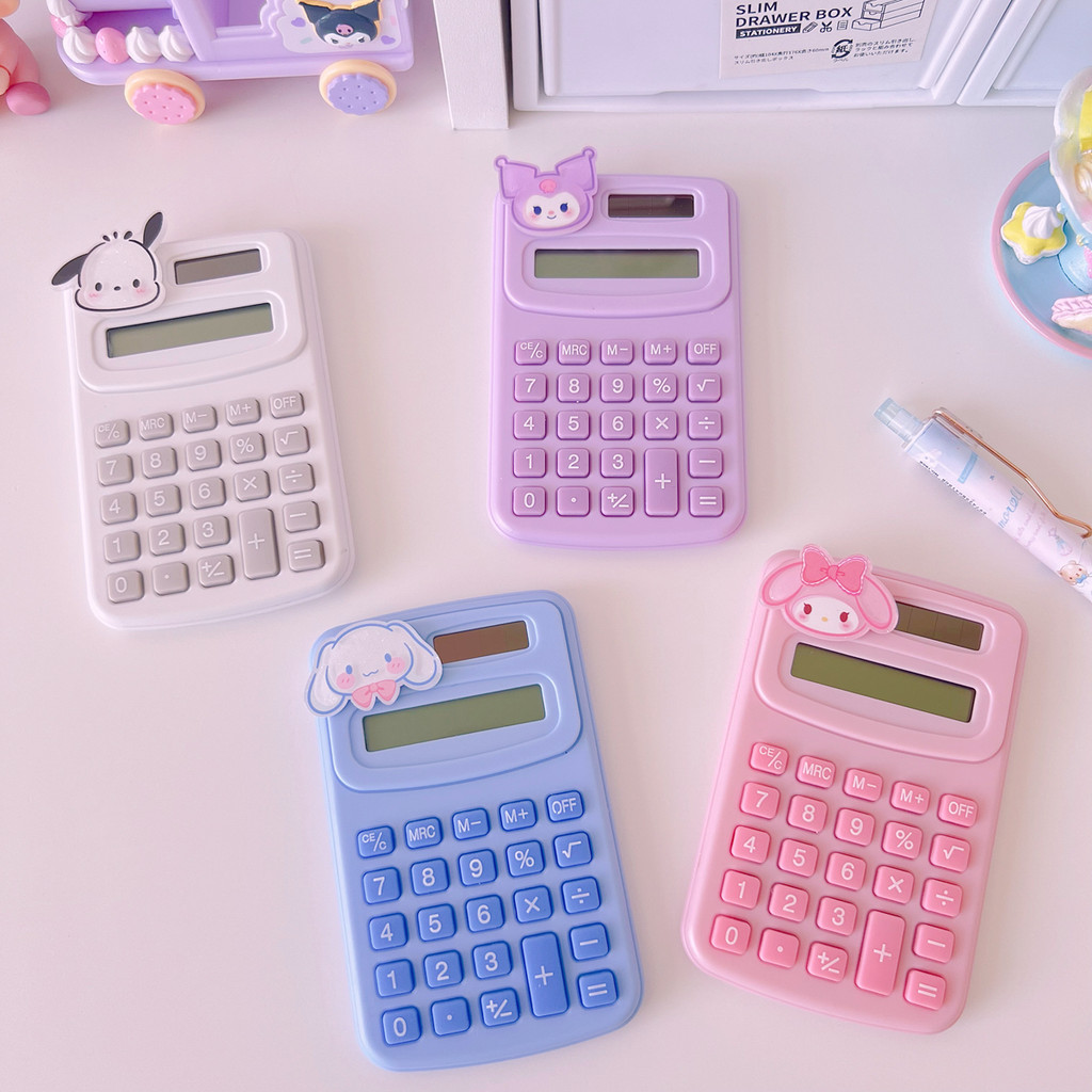 Cute Kuromi Cinnamoroll My Melody Cartoon Computer Hello Kitty Student ...