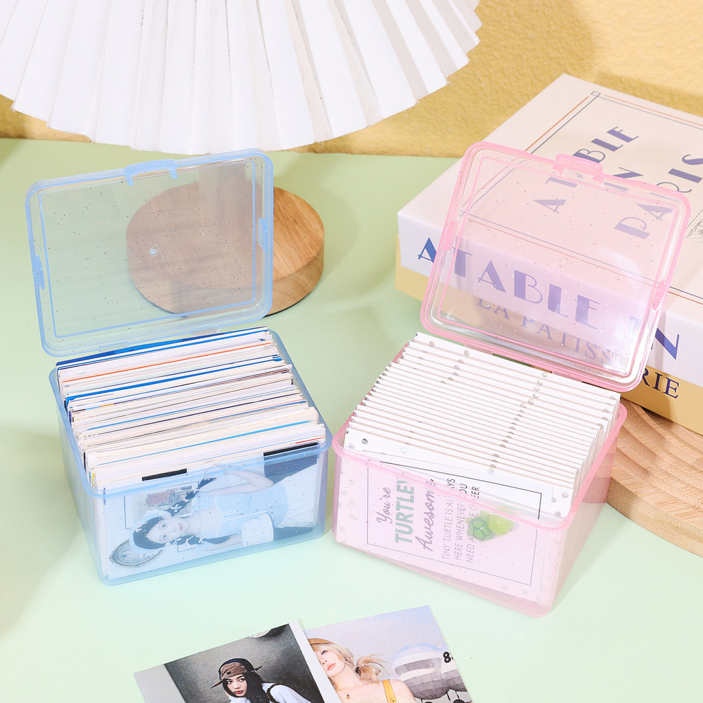 Multipurpose Plastic Square Flip-top Transparent Organizer Cases ...