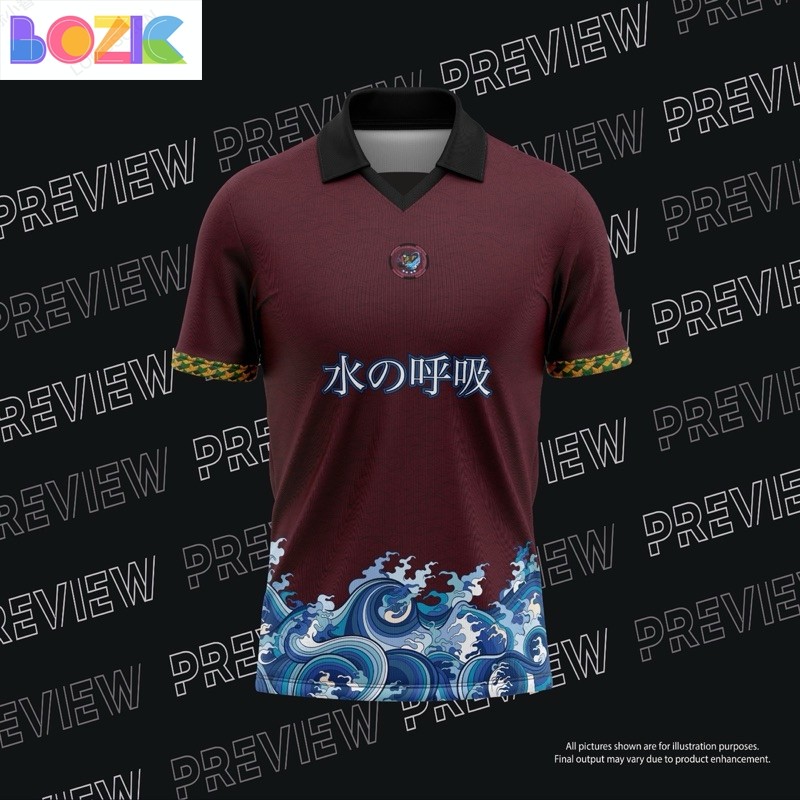 【Free Custom Name And Number】GIYU TOMIOKA - DEMON SLAYER (Designed by ...