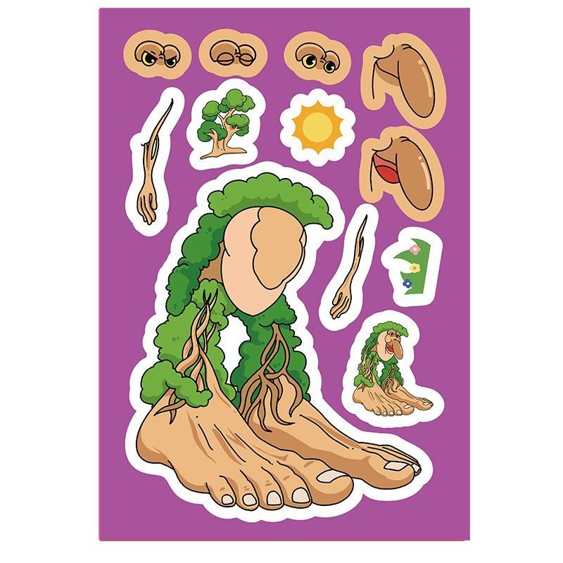 8pcs/set Tung Tung Tung Sahur Stickers Toys DIY Stickers for Kids ...