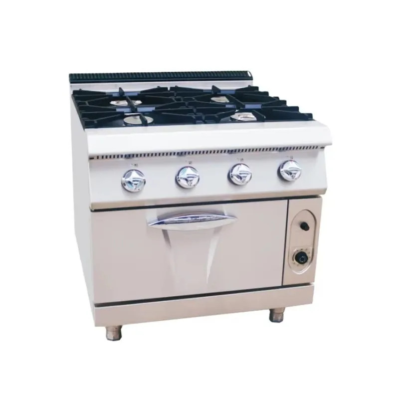 Commercial Industrial Heavy Duty Freestanding 4 Burner Gas Range Gas ...
