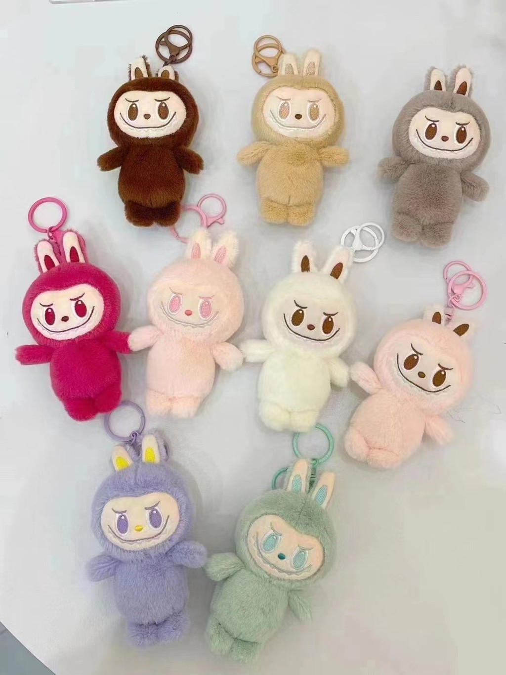 Labubu Doll 17CM labubu Rabbit Bag Pendant labubu Bubble Rabbit Plush ...