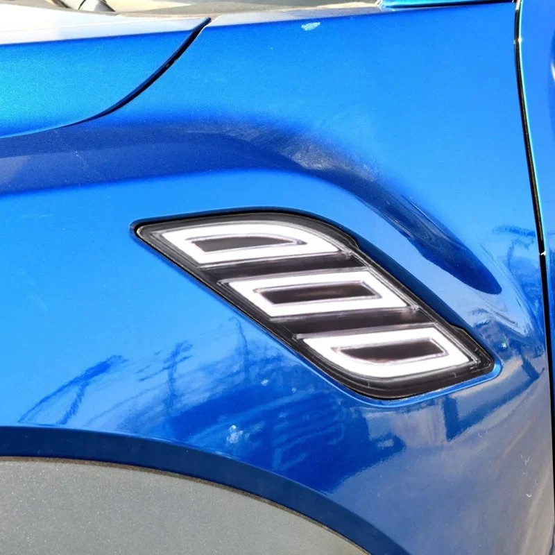 Car LED DRL 12V Daylights For Ford Raptor F150 2016-2018 Yellow Turn ...